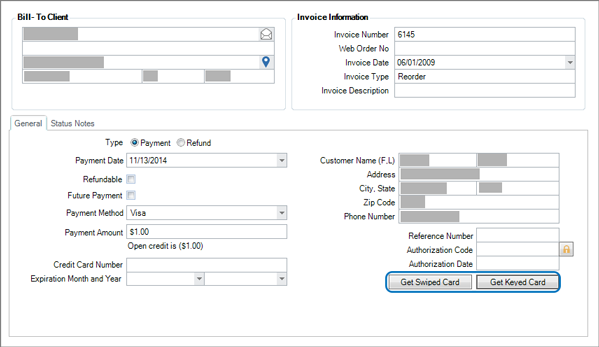 Spectra/myStratus Desktop | TSYS (Cayan) Credit Card Processing (US)